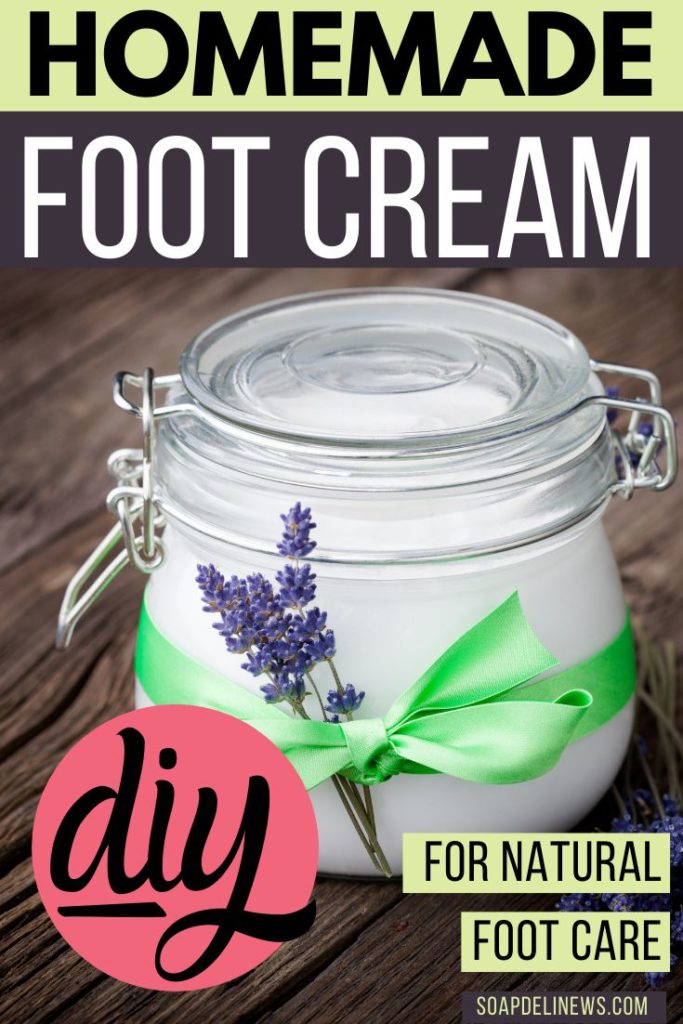 Lavender & Peppermint Foot Cream Recipe with Essential Oils