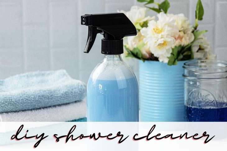 Homemade Shower Cleaner Recipe With Dawn And Vinegar Cleaning Hack