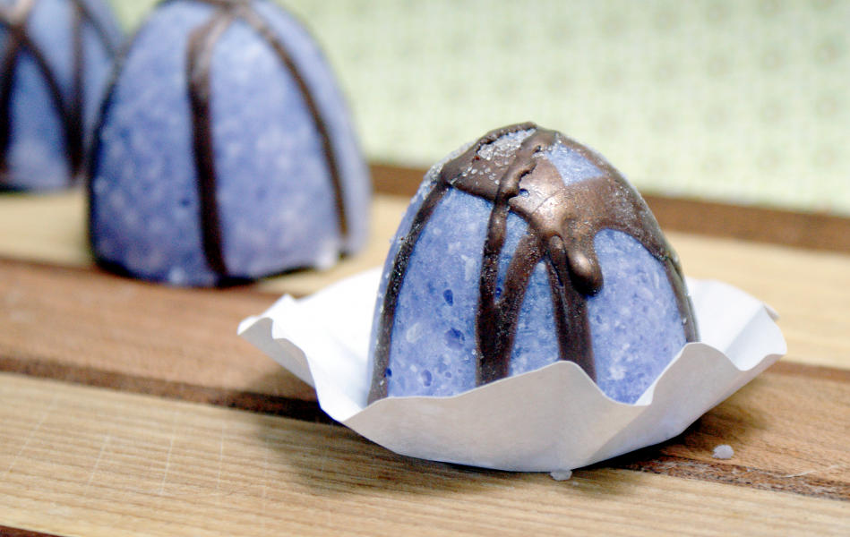 DIY Chocolate Bon Bon Solid Salt Scrub Recipe