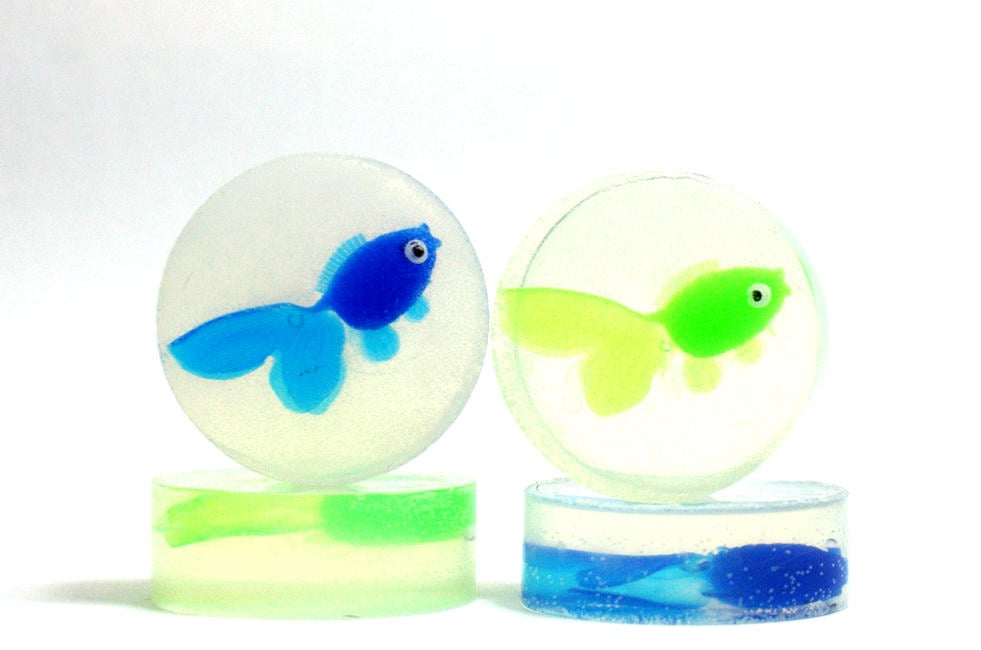 DIY Homemade Goldfish Soaps for Kids - Soap Deli News
