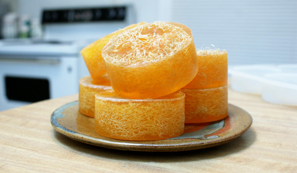 DIY Melt and Pour Loofah Soap Recipe - Soap Deli News