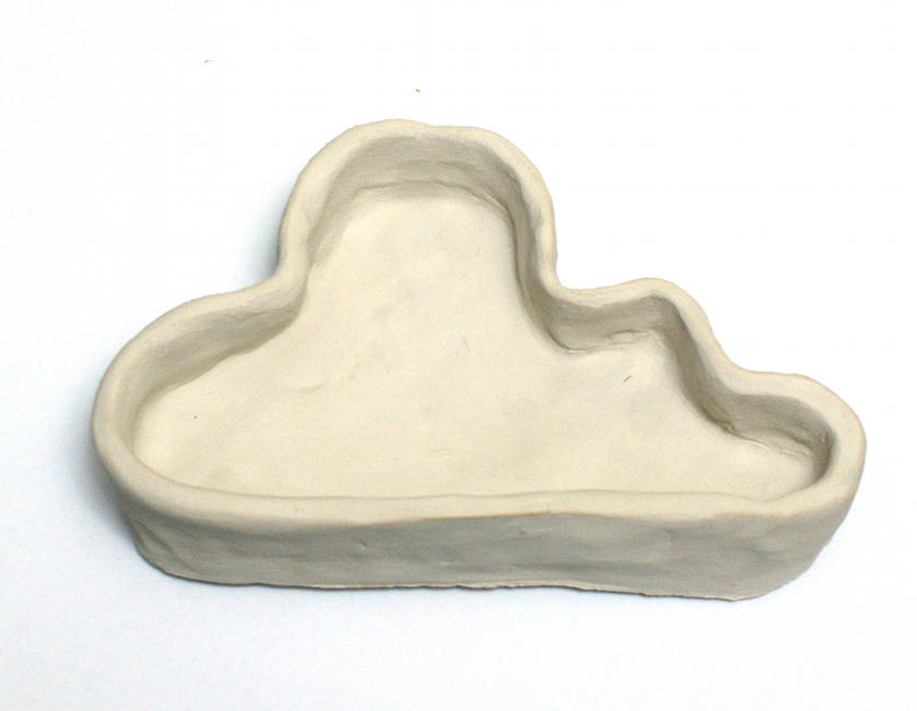 DIY Clay Cloud Jewelry / Trinket Dish Craft Project
