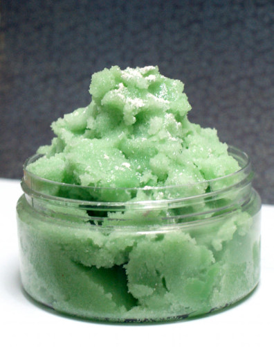 Ginger Lime Homemade Salt Scrub Recipe + Homemade Gift Idea