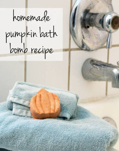 Pumpkin Spice Bath Bomb Recipe for Fall Skin Care