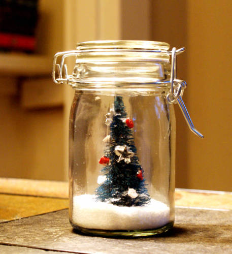 Diy Waterless Snow Globe