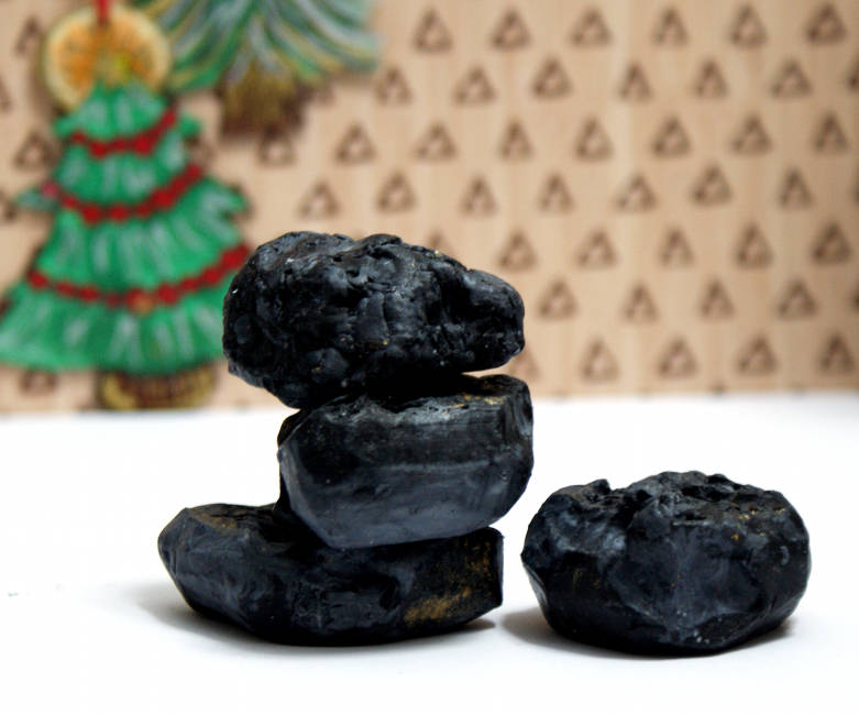 Santa's Lump of Coal Soap Recipe