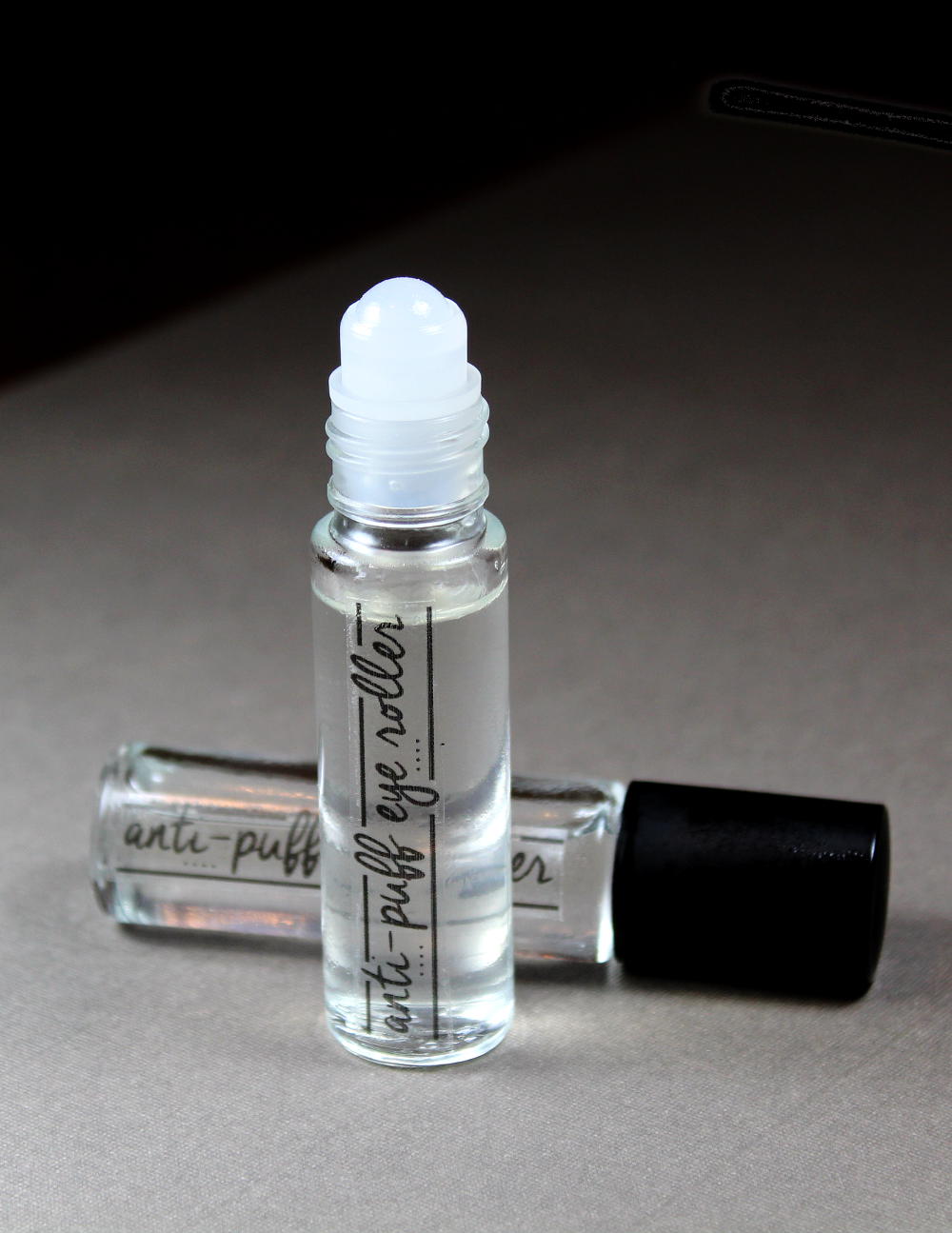 DIY Anti-Puff Eye Roller for Tired, Puffy Eyes and Under Eye Bags