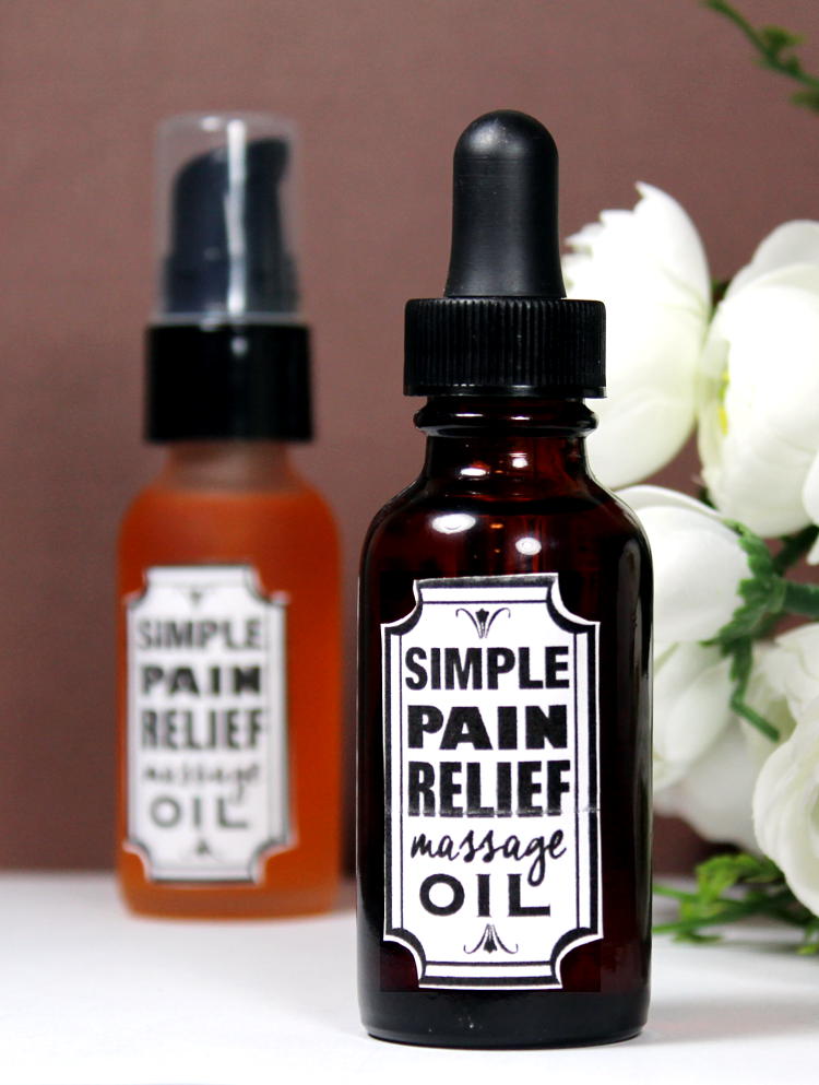 Simple Pain Relief Massage Oil Recipe with Just 3 Ingredients