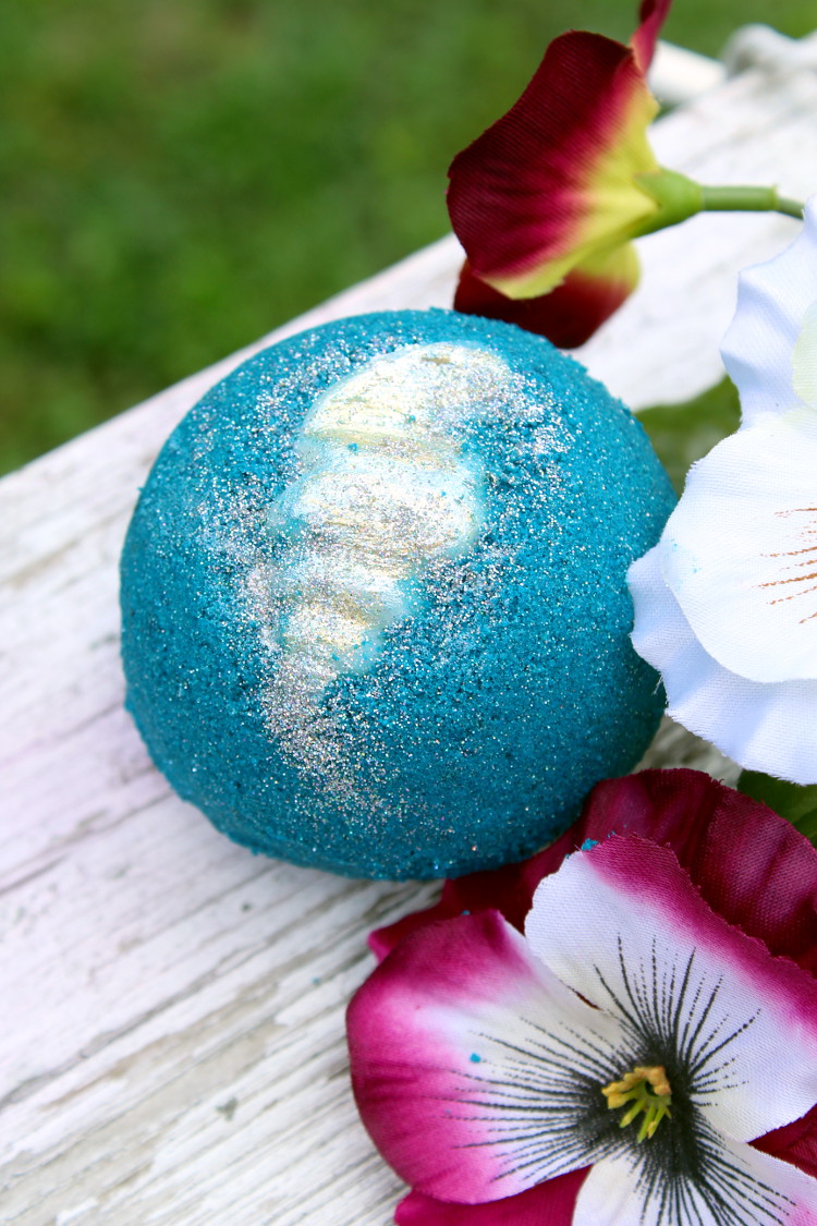 Mermaid Bath Bomb Recipe for a Self Care Bath Time Treat