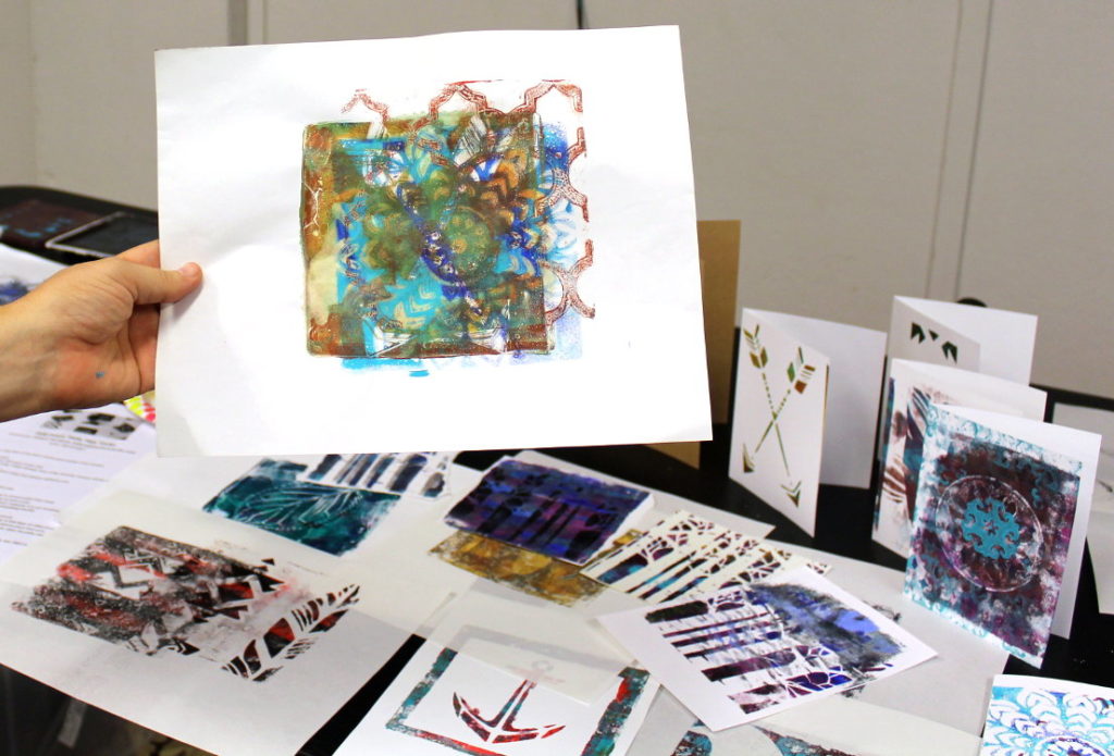 DIY Gelli Printing - Monoprinting Without a Press (A Tutorial)