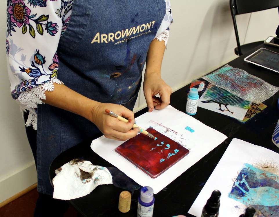 DIY Gelli Printing - Monoprinting Without a Press (A Tutorial)