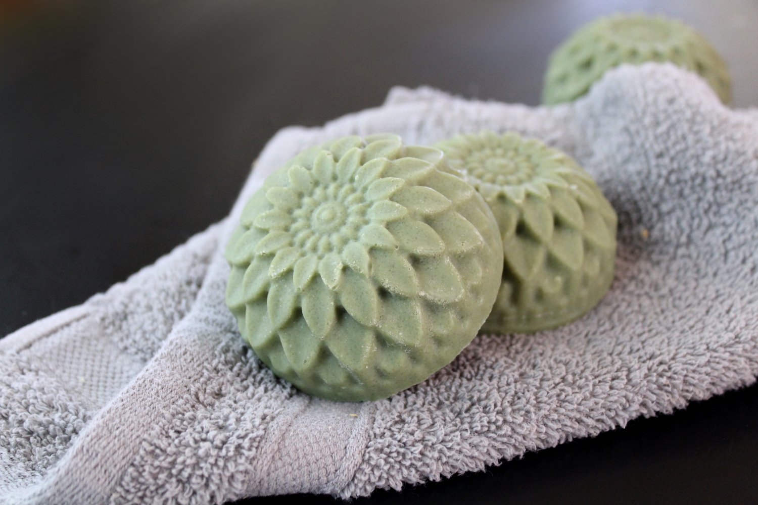 Solid Shampoo Bar Recipe with Sea Salt, Milk & Egg for Shiny Hair