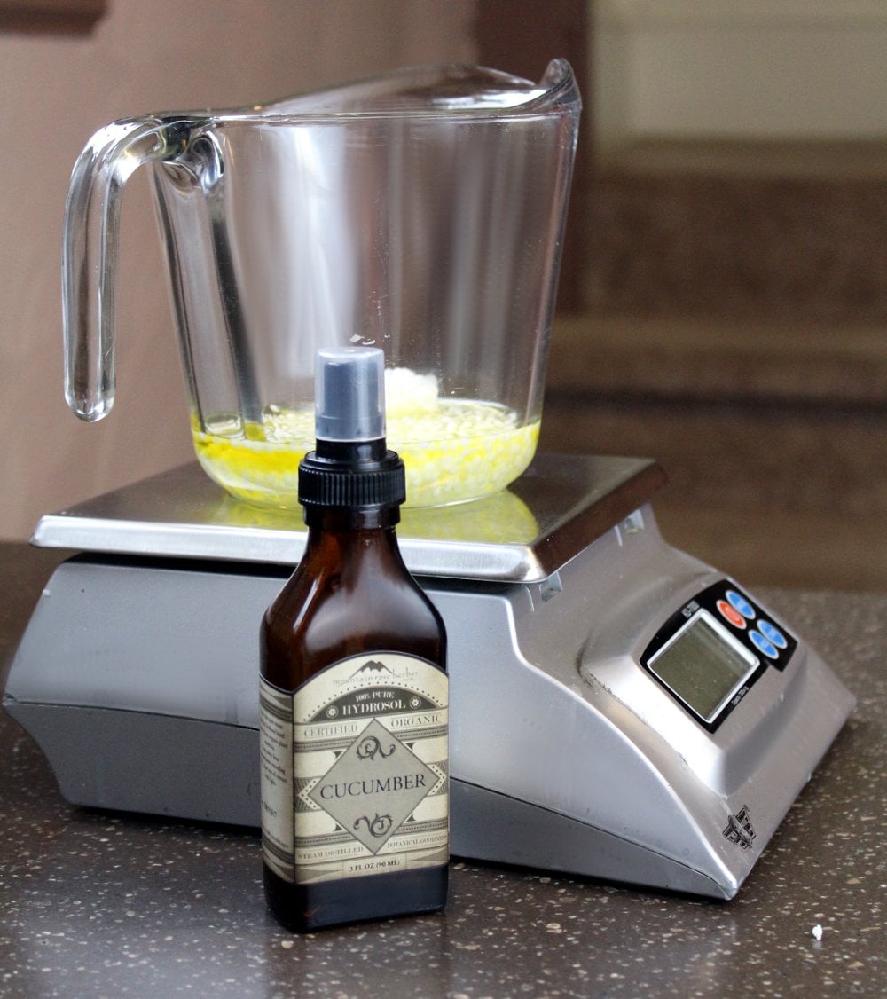 Whipped Cucumber Hand Cream Recipe with Bergamot Essential Oil