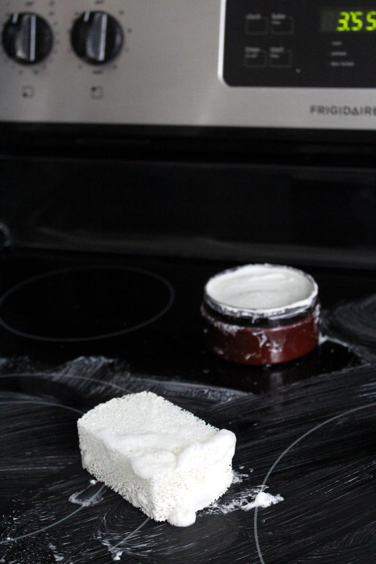 Natural Cleaning Clay Recipe for Glass Stove Tops, Counters & Tile Floors