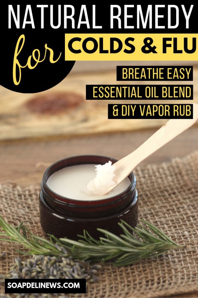 Breathe Easy Essential Oil Blend for Homemade Vapor Rub Cold Remedy