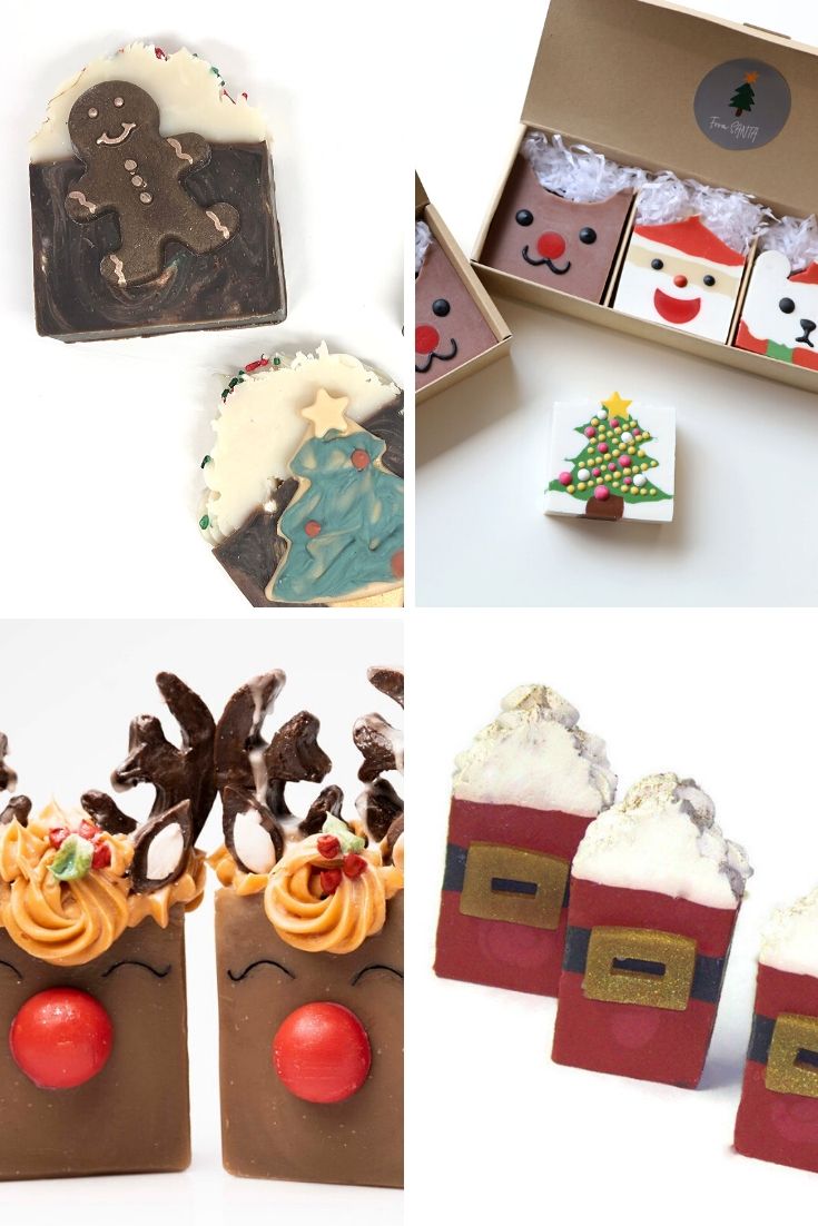 Christmas Soaps for Holiday Stocking Stuffers: Artisan Soaps They'll Love