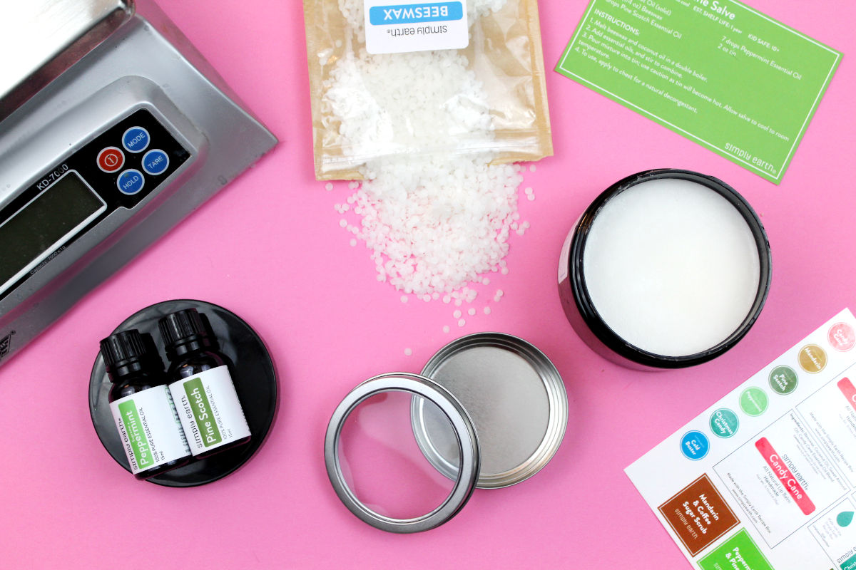 Hand Salve Recipe for Winter Skin Care with Essential Oils & Beeswax