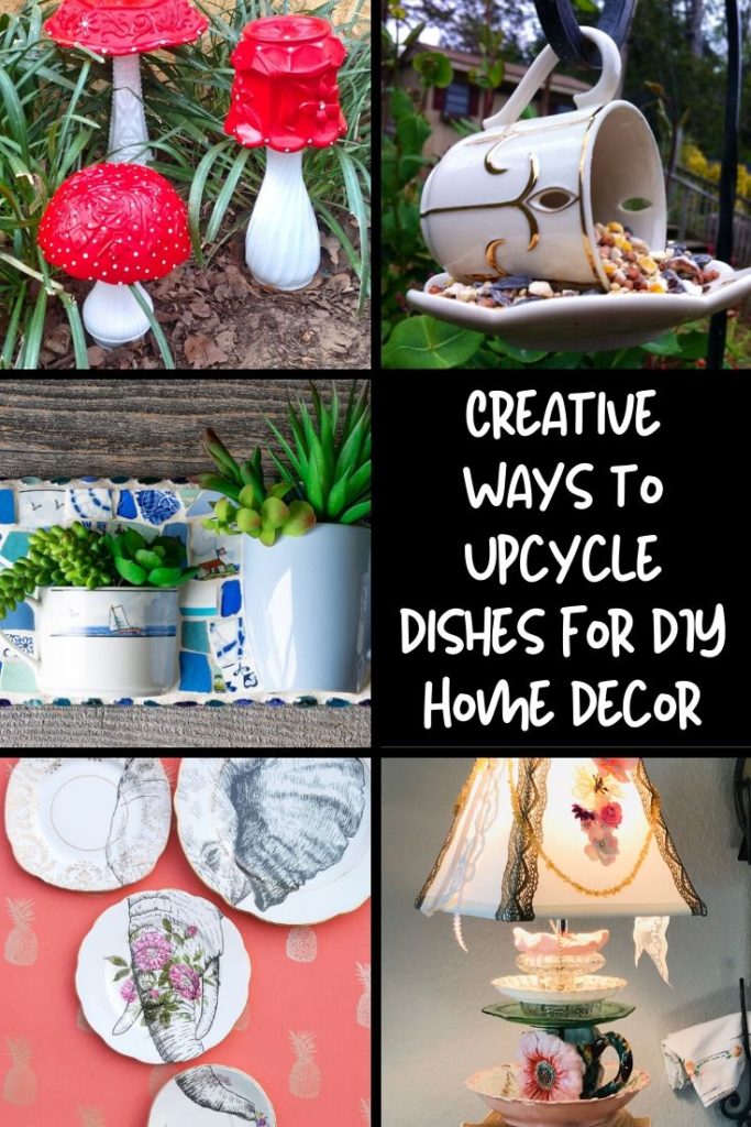 Creative Ways to Upcycle Dishes with Lead Paint for DIY Home Decor