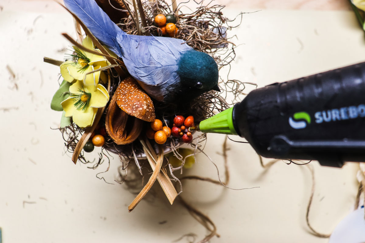 Dollar Tree Spring Decor: DIY Bird Craft Fragrance Warmer