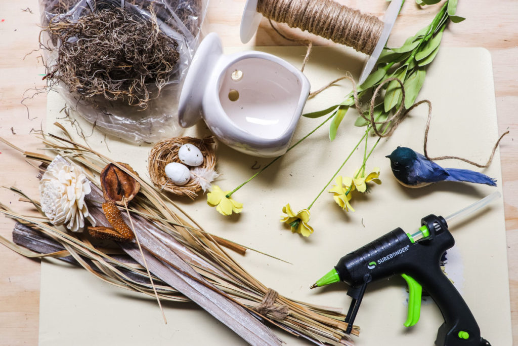 Dollar Tree Spring Decor: DIY Bird Craft Fragrance Warmer