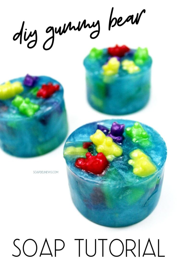 Gummy Bear Soap DIY Using a Gummy Bear Soap Mold