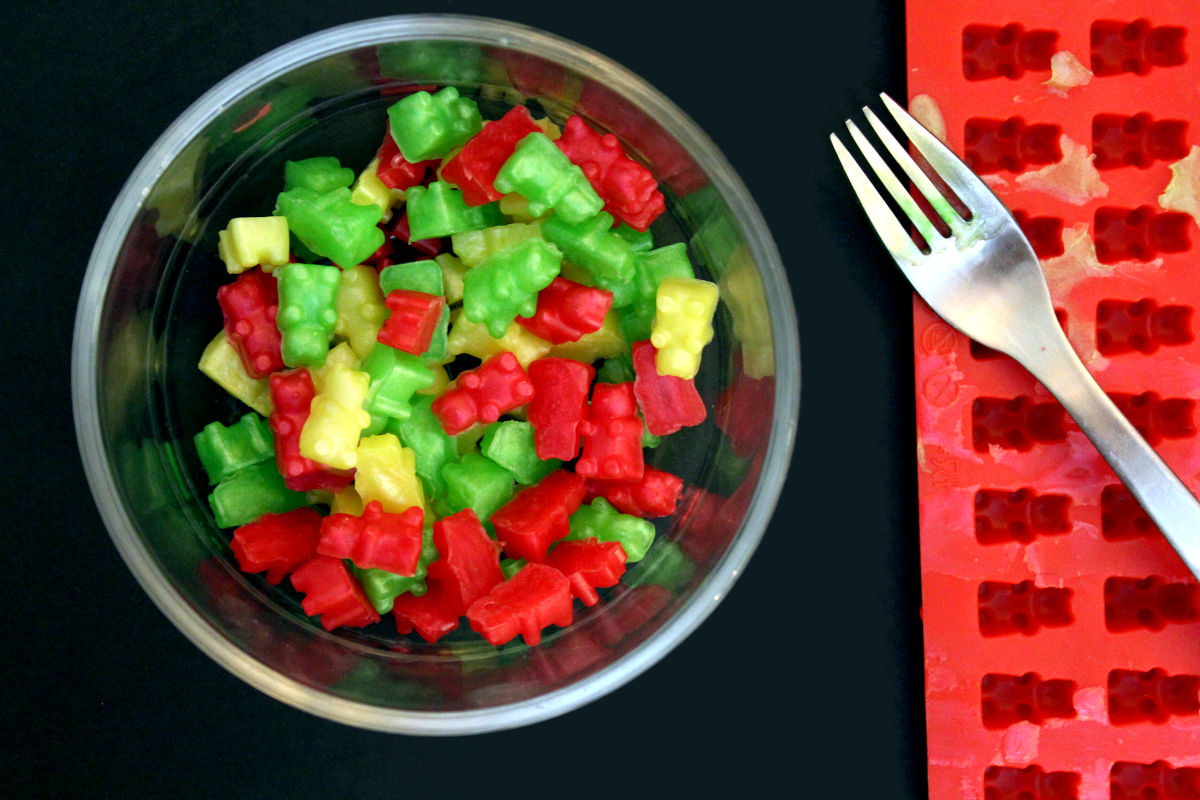 Gummy Bear Soap DIY Using a Gummy Bear Soap Mold