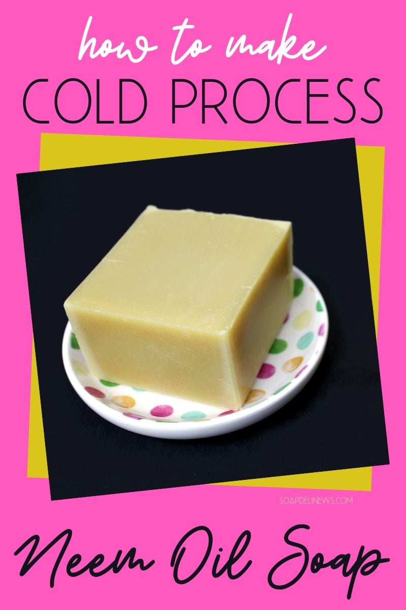 Neem Oil Soap Recipe: Cold Process Soap Recipe for Problem Skin