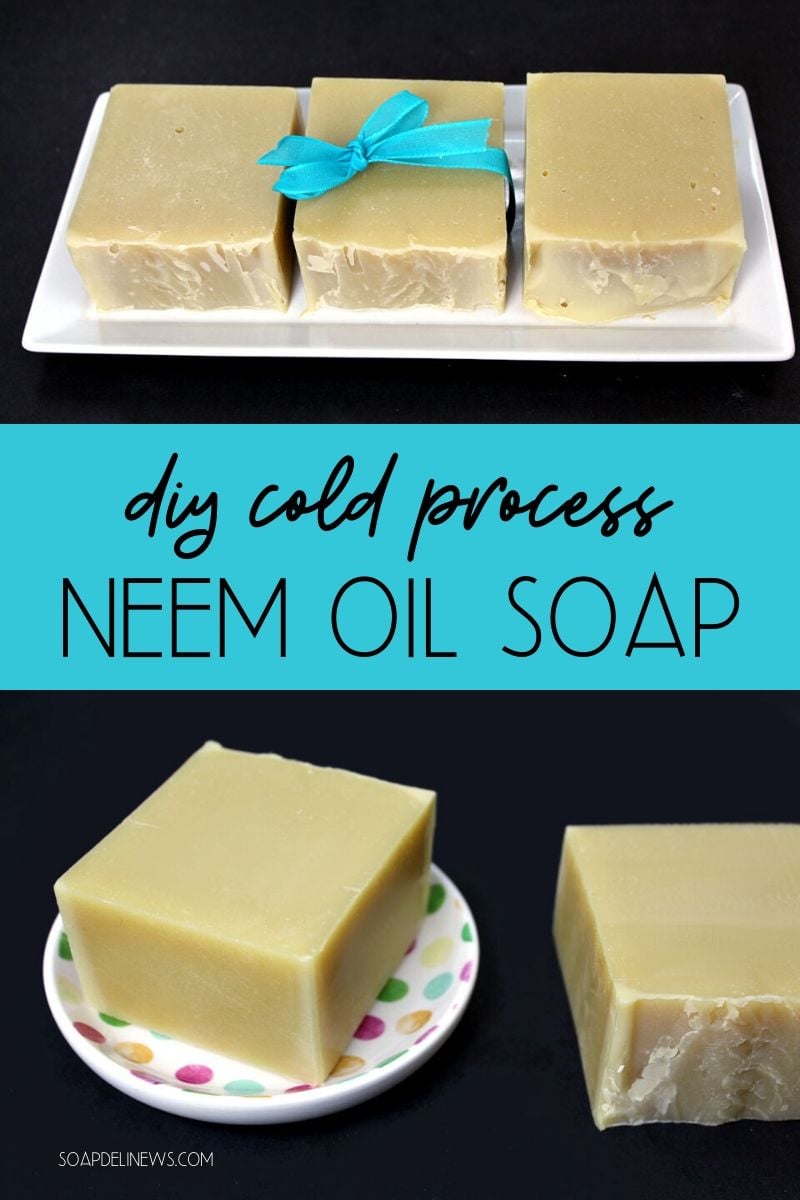 Neem Oil Soap Recipe: Cold Process Soap Recipe for Problem Skin