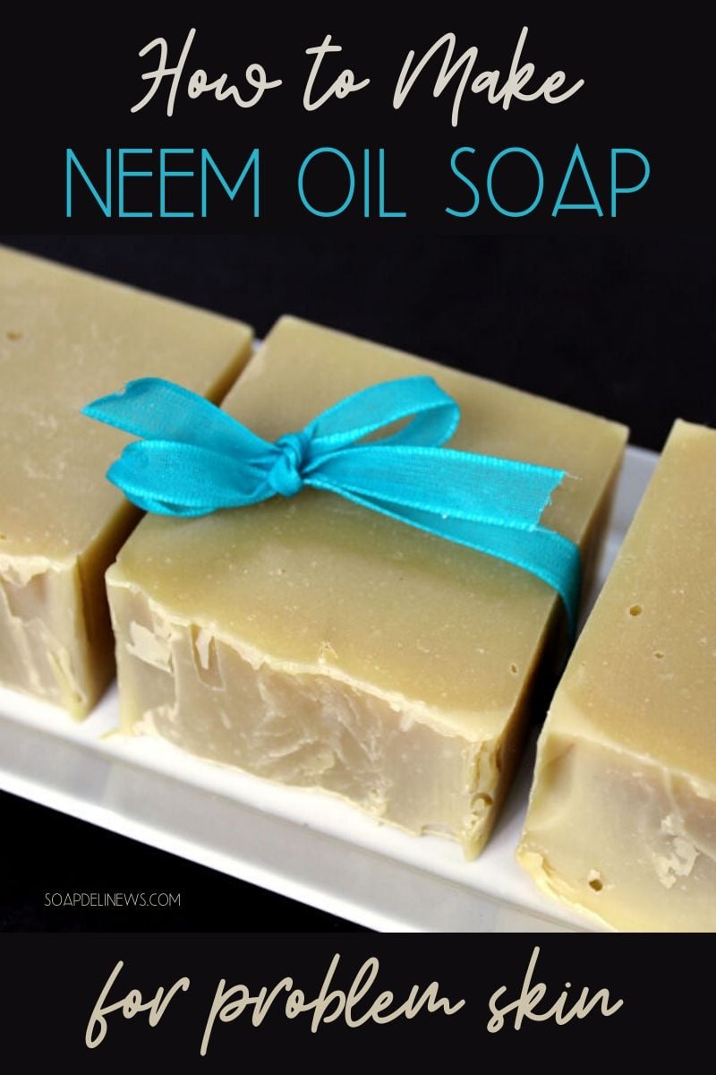 Neem Oil Soap Recipe: Cold Process Soap Recipe for Problem Skin