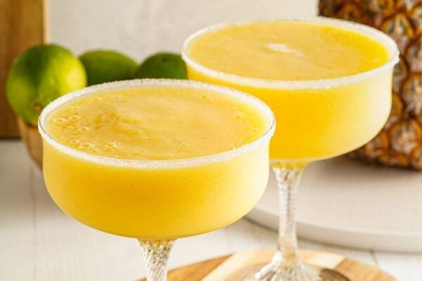 How to Make Frozen Mango Pineapple Mocktails: Fruit Mocktail Recipe